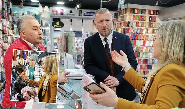 Milletvekili Adayları Emine Timuçin ve Deniz Çağan’dan Yeraltı Çarşısı ...